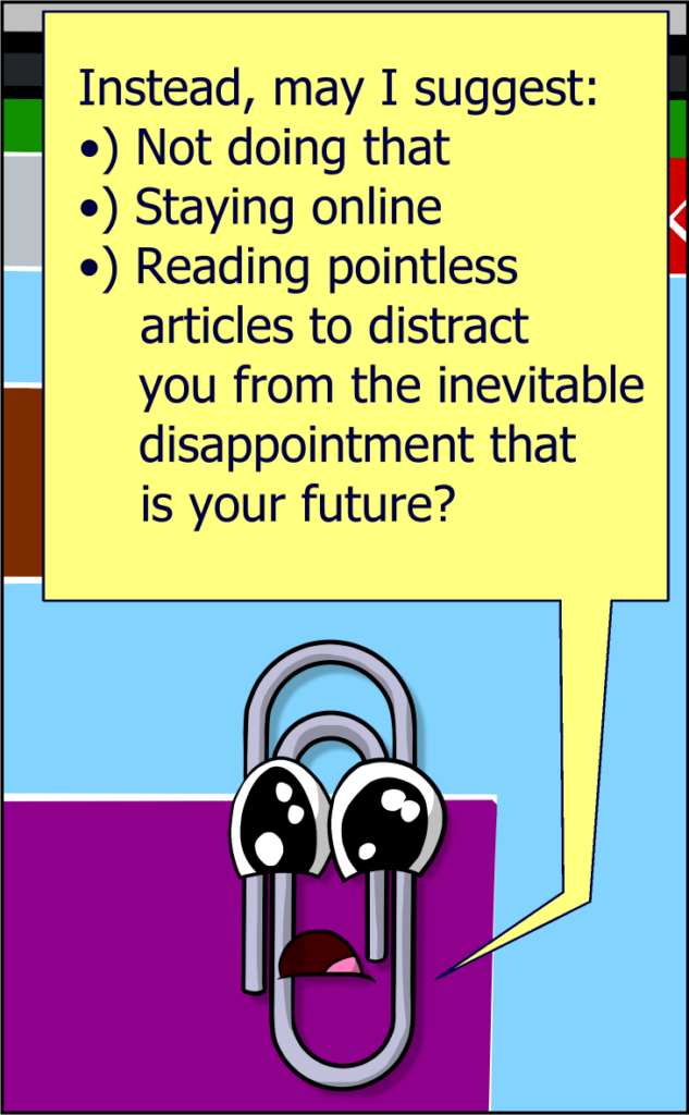 Internet procrastination and nihilism – The Left Fielder