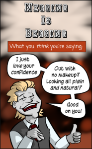 Negging Examples – The Left Fielder